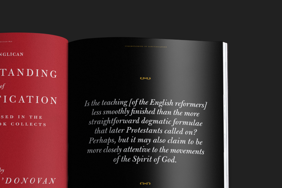 The Anglican Understanding of Sanctification - The Anglican Way